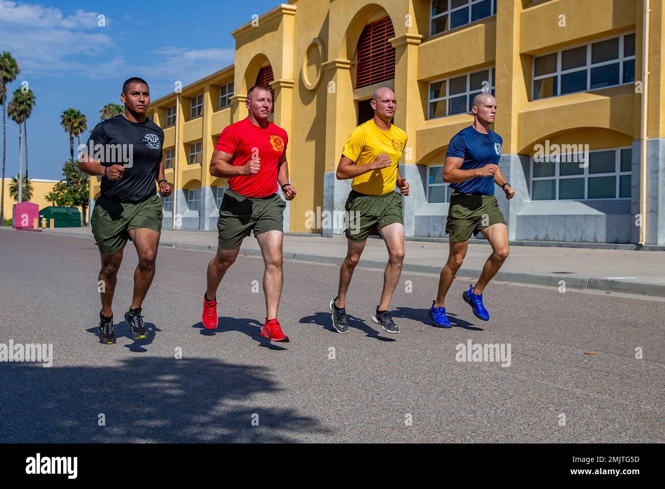 U S Marine Corps Drill Masters With Recruit Training Regiment Marine
