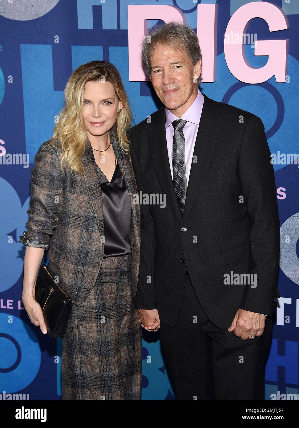 Creator, writer and executive producer David E. Kelley and wife Michelle Pfeiffer attend the ...