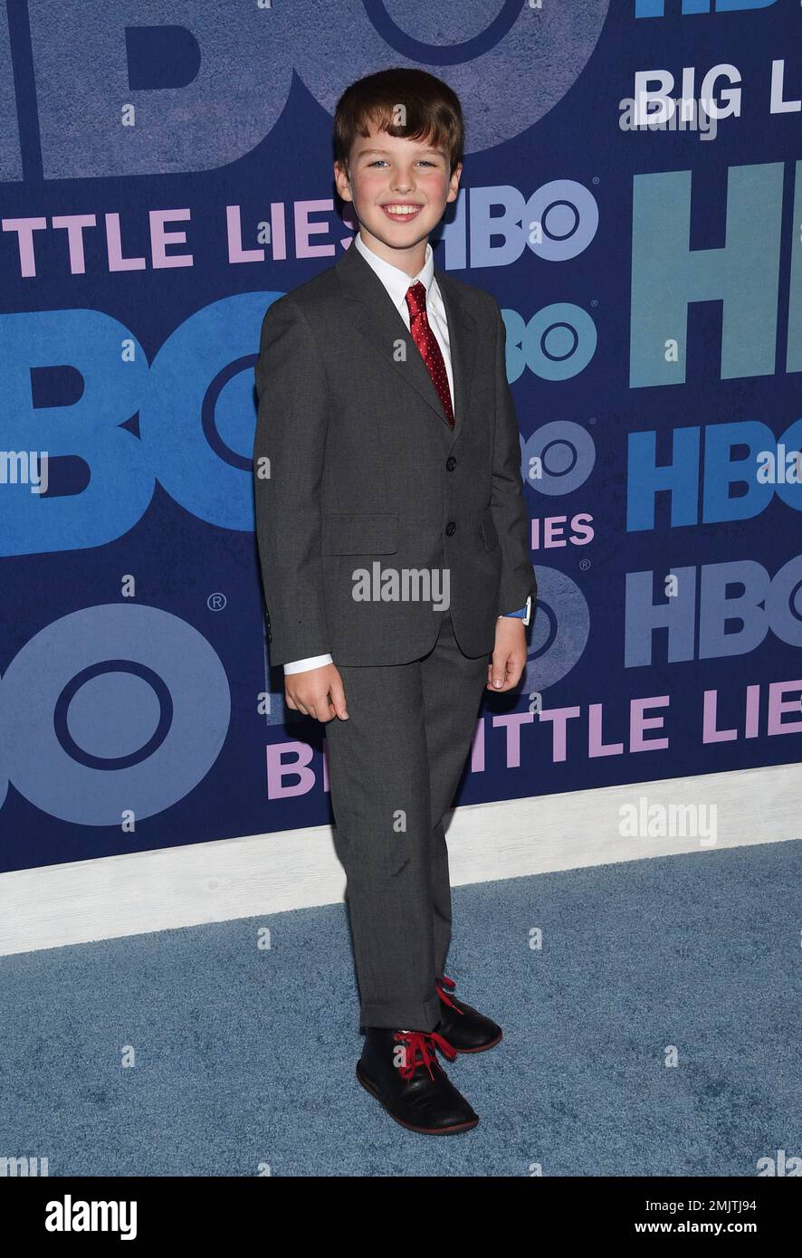 Iain Armitage attends the premiere of HBO's "Big Little Lies" season ...