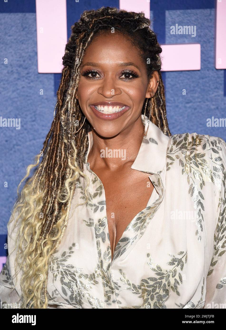 Merrin Dungey attends the premiere of HBO's "Big Little Lies" season two at Jazz at Lincoln ...