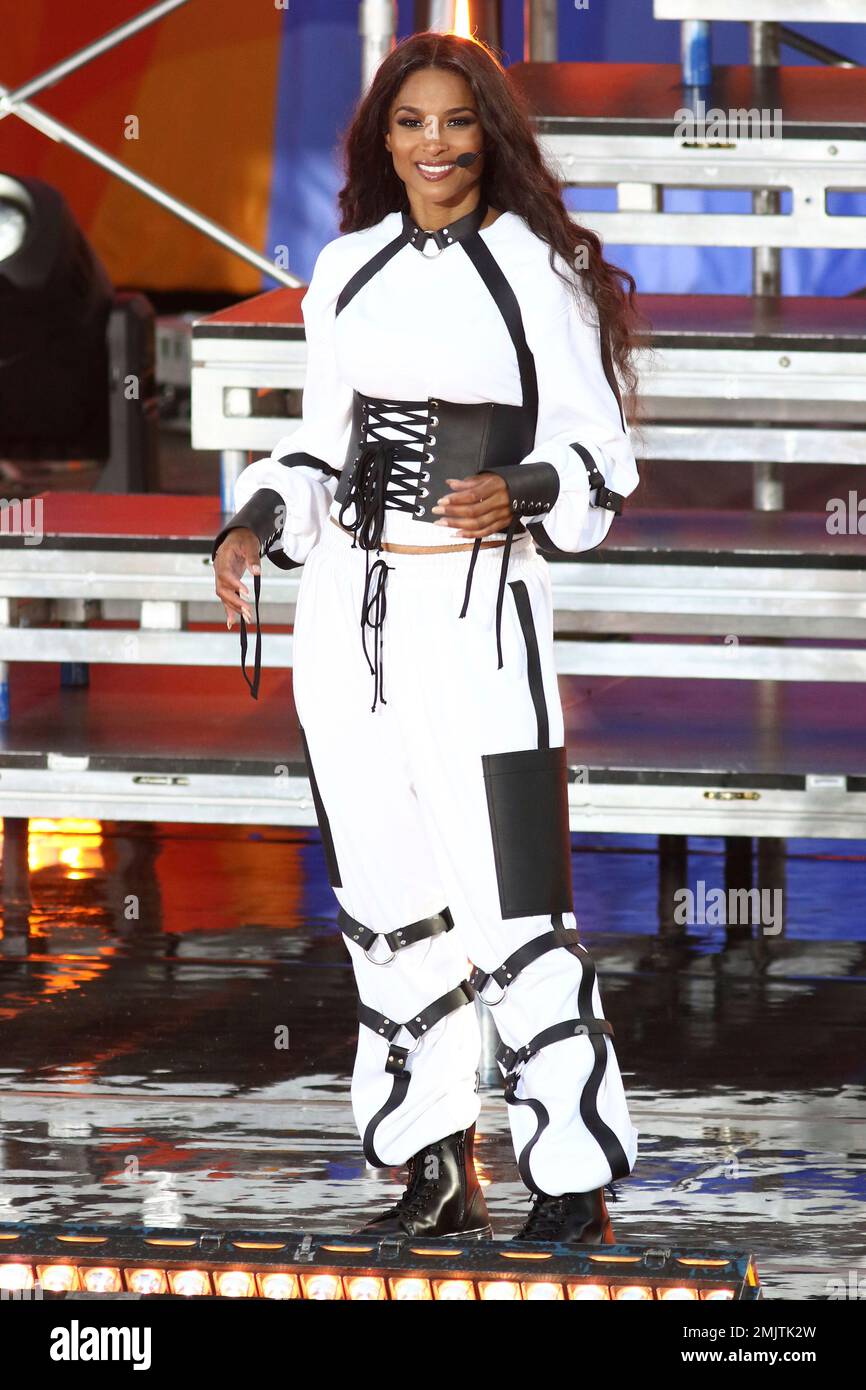 Singer Ciara performs on ABC's "Good Morning America" at Rumsey ...