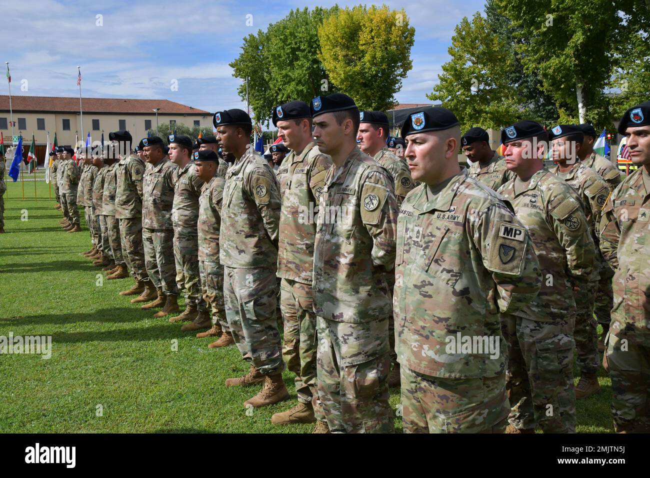 U.S. Soldiers from U.S. Army Southern European Task Force, Africa, 173rd Infantry Brigade Combat ...
