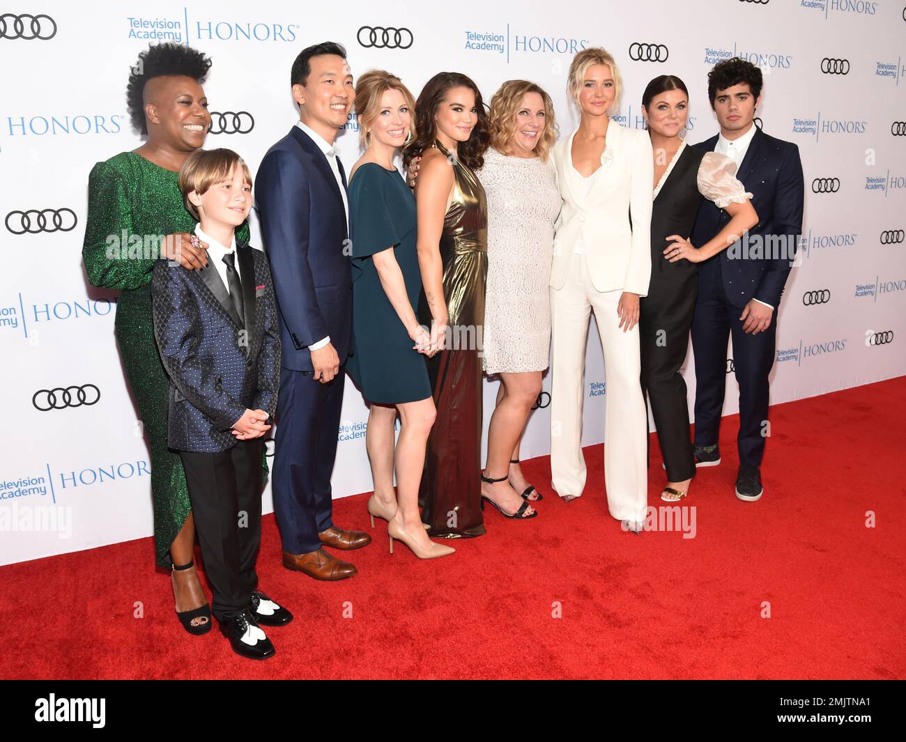 Kelly Park, Director, from left, Finn Carr, Eddie Shin, Jolie Jenkins ...