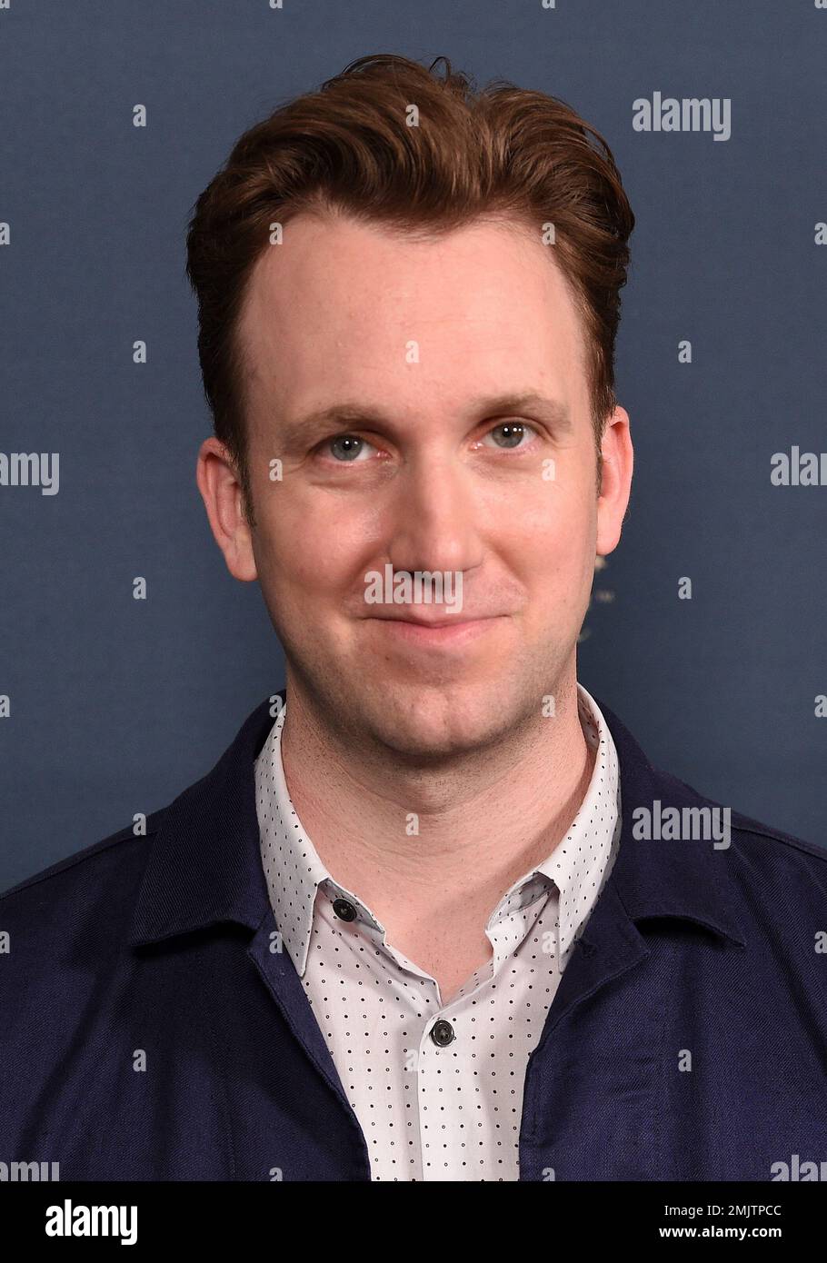 Jordan Klepper, star of the Comedy Central series "Klepper," poses at ...