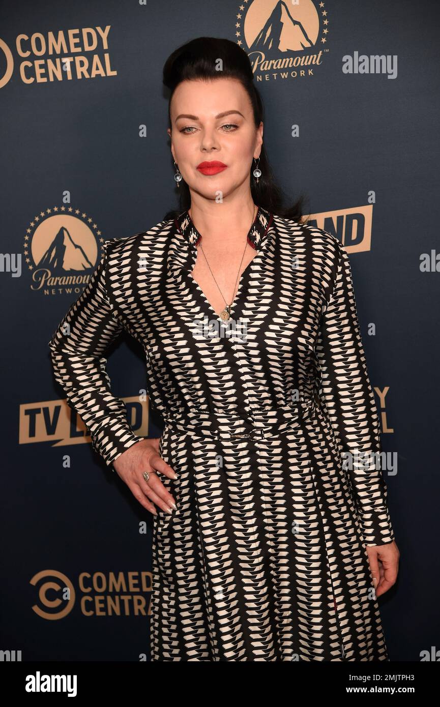 Debi Mazar, a cast member in the television series "Younger," poses at ...