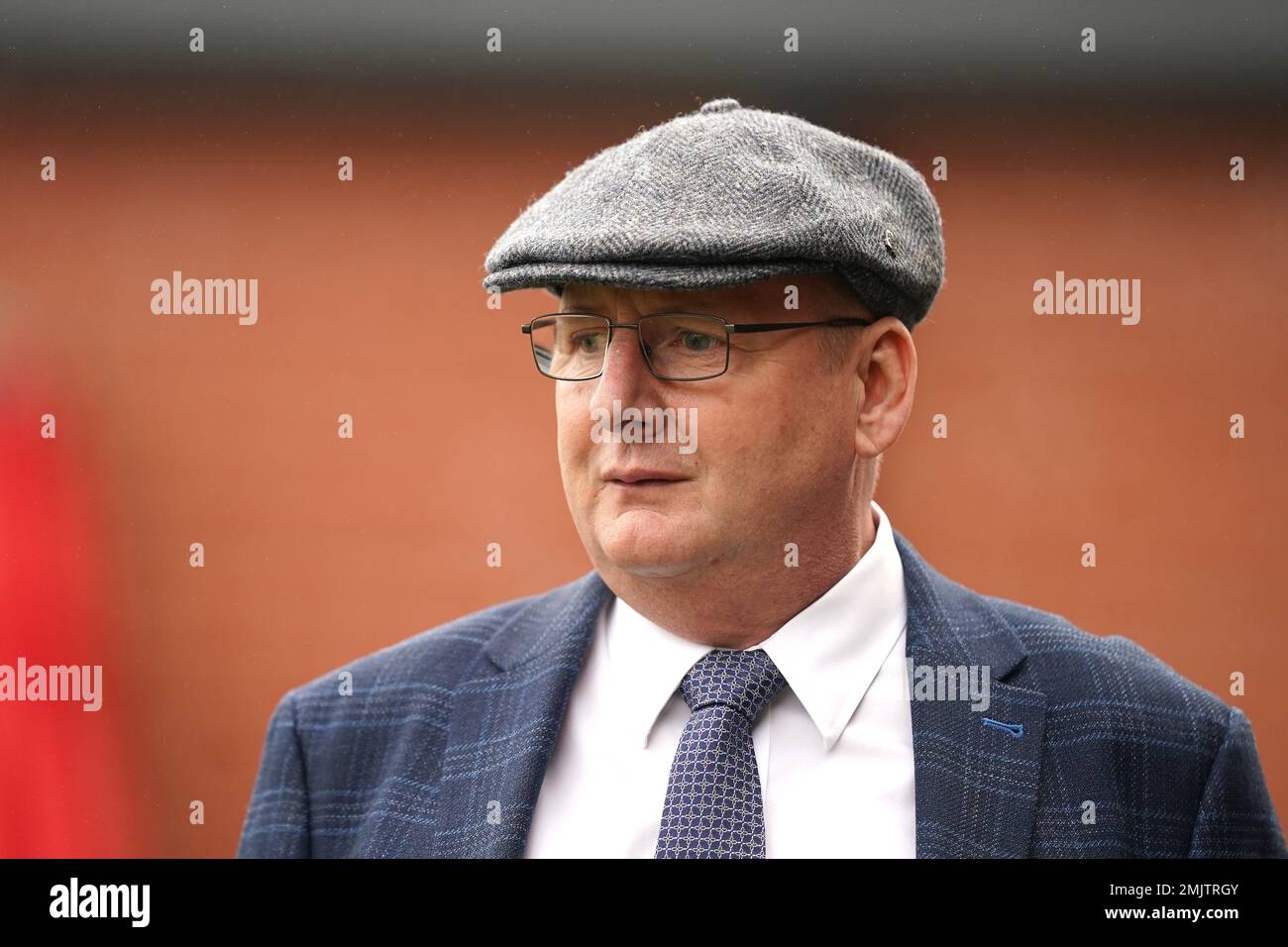 Accrington Stanley chairman Andy Holt ahead of the Emirates FA Cup ...