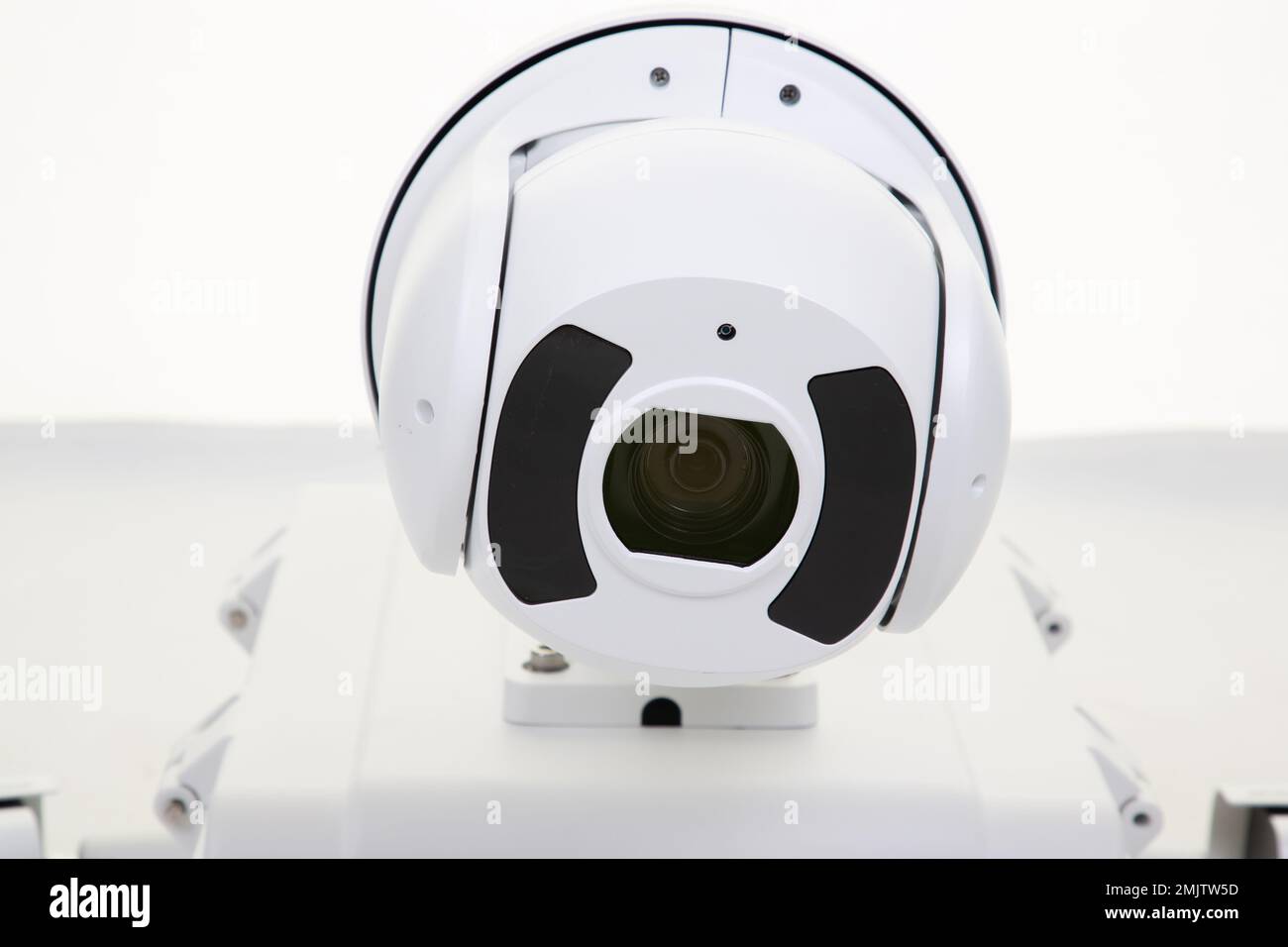 CCTV white modern round Security camera for home security in house ...