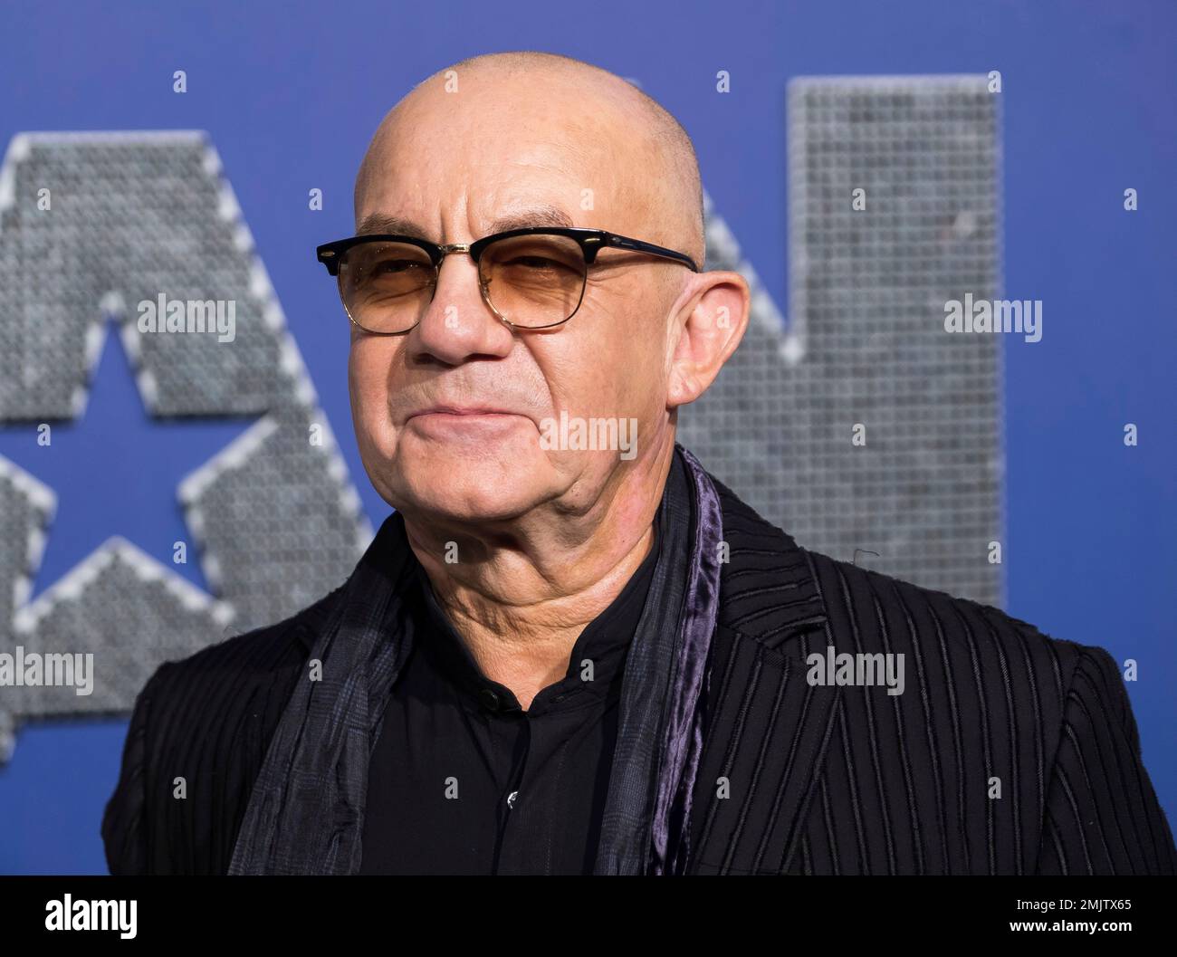 Bernie Taupin attends the premiere of "Rocketman" at Alice Tully Hall ...