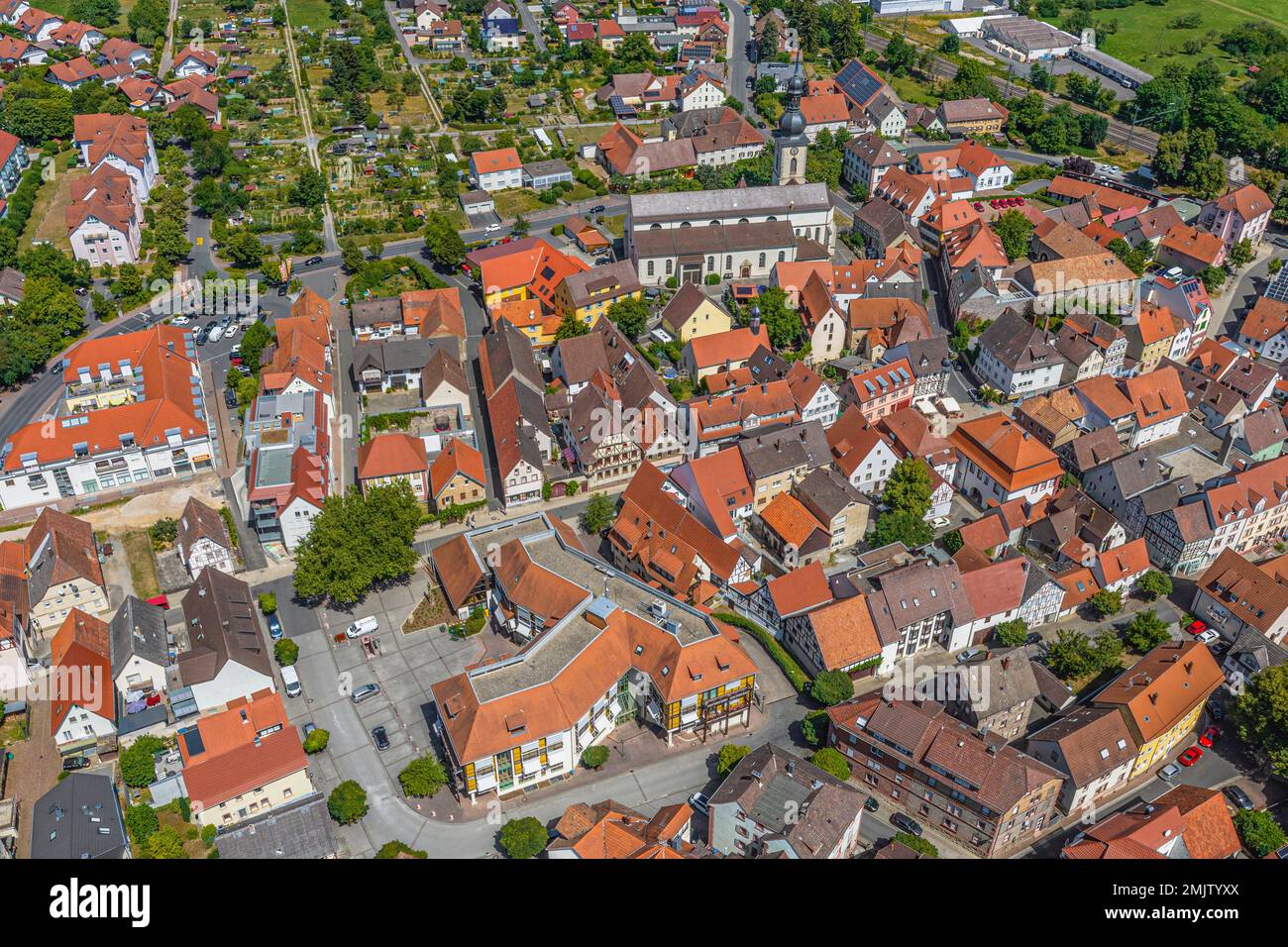 Tauber valley cycle path hi-res stock photography and images - Alamy