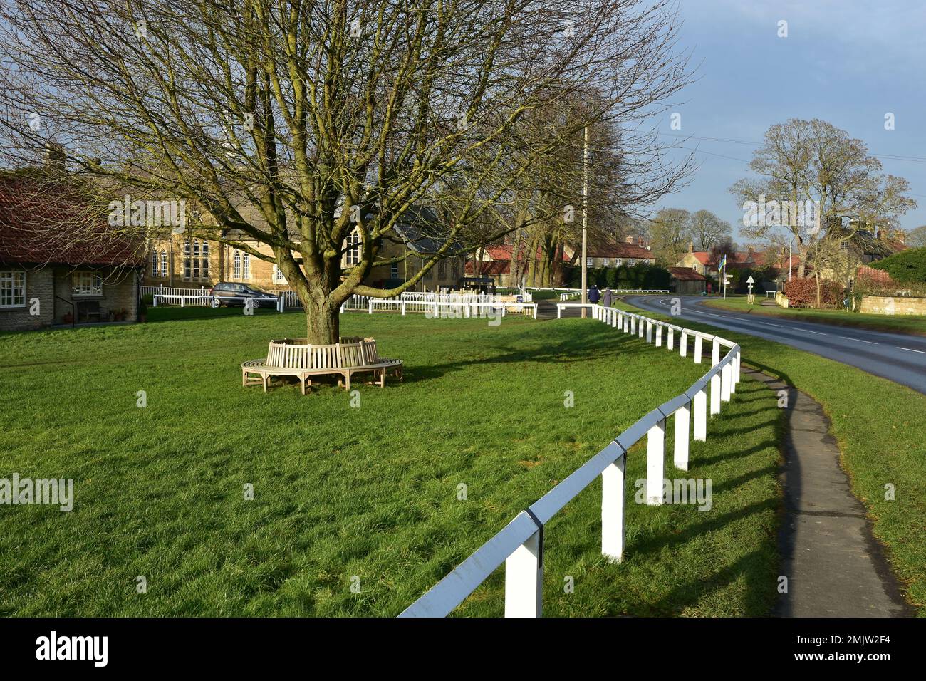 Hovingham village, Ryedale, North Yorkshire Stock Photo - Alamy
