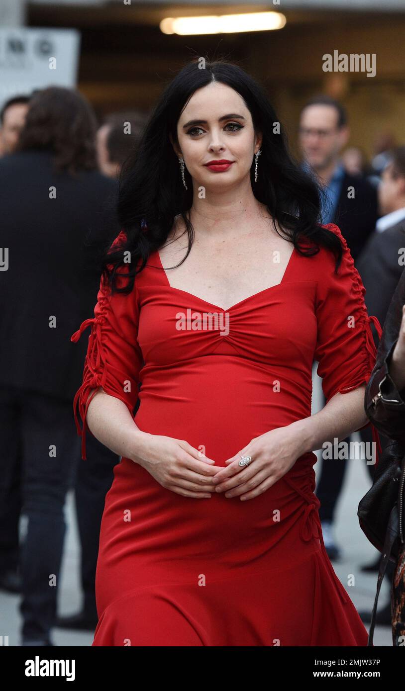Krysten Ritter, star of the Netflix series "Marvel's Jessica Jones ...