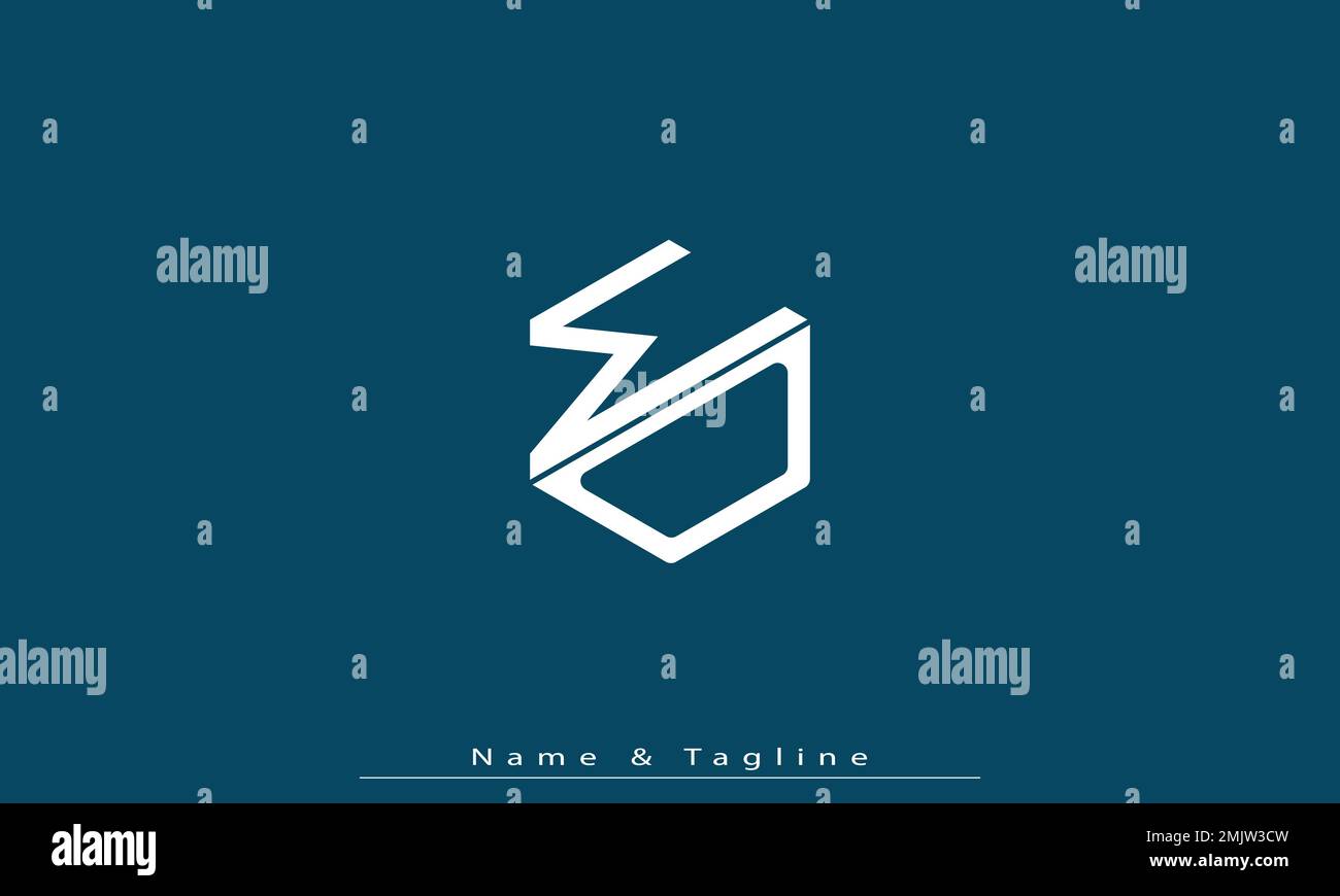 Alphabet letters Initials Monogram logo WO , OW Stock Vector Image ...