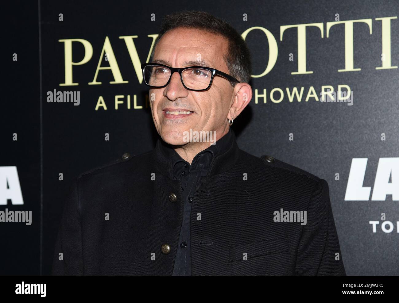 Film editor Paul Crowder attends a special screening of "Pavarotti" at ...