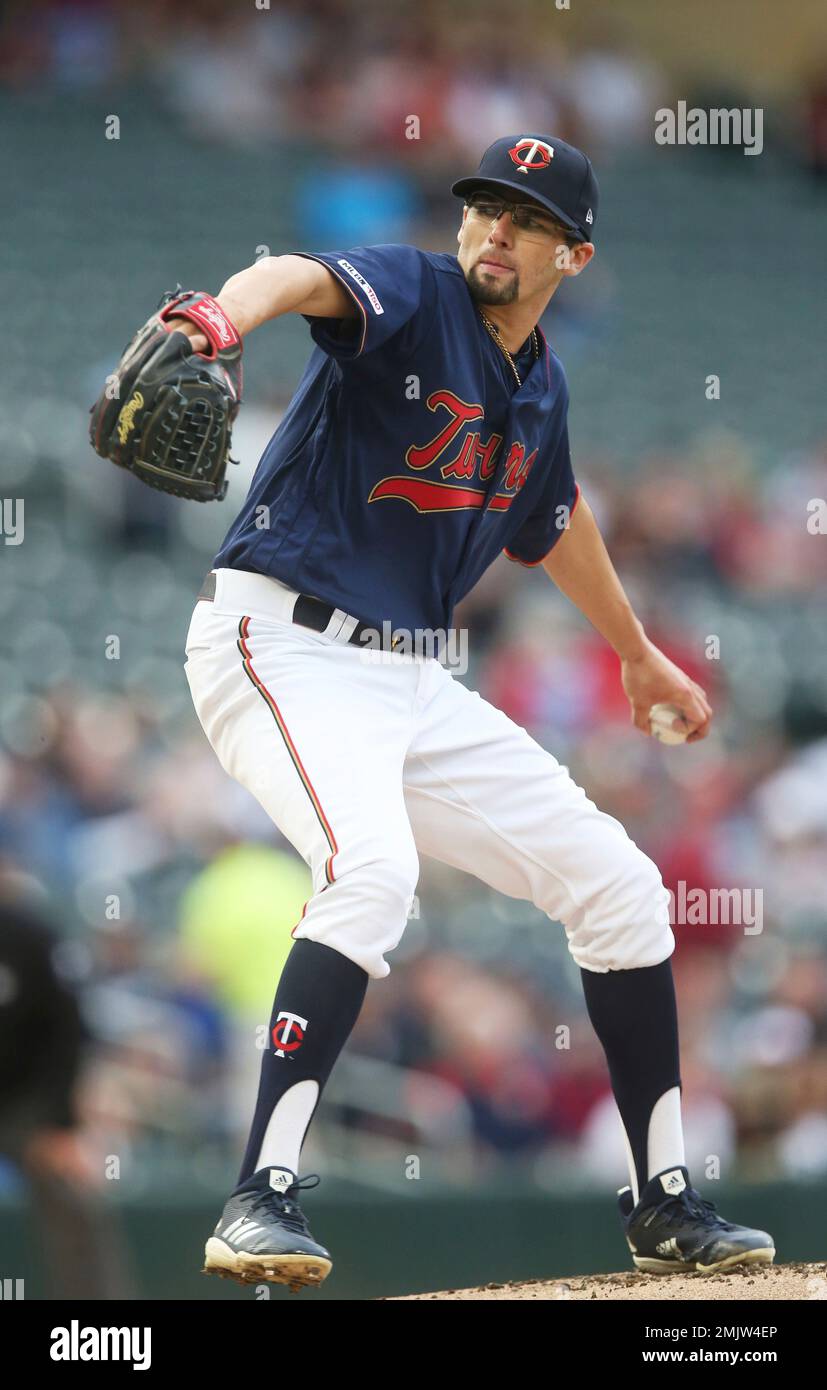 Minnesota Twins pitcher Devin Smeltzer, making his major league debut ...