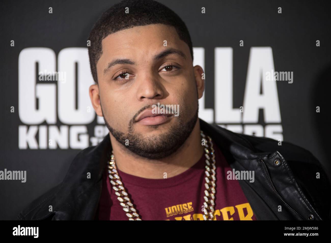 Actor O' Shea Jackson Jr poses for photographers upon arrival at the ...