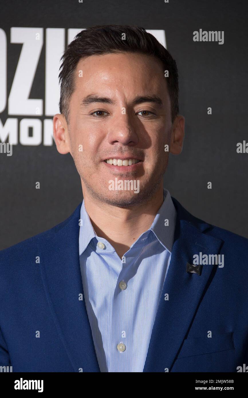 Director Michael Dougherty poses for photographers upon arrival at the ...