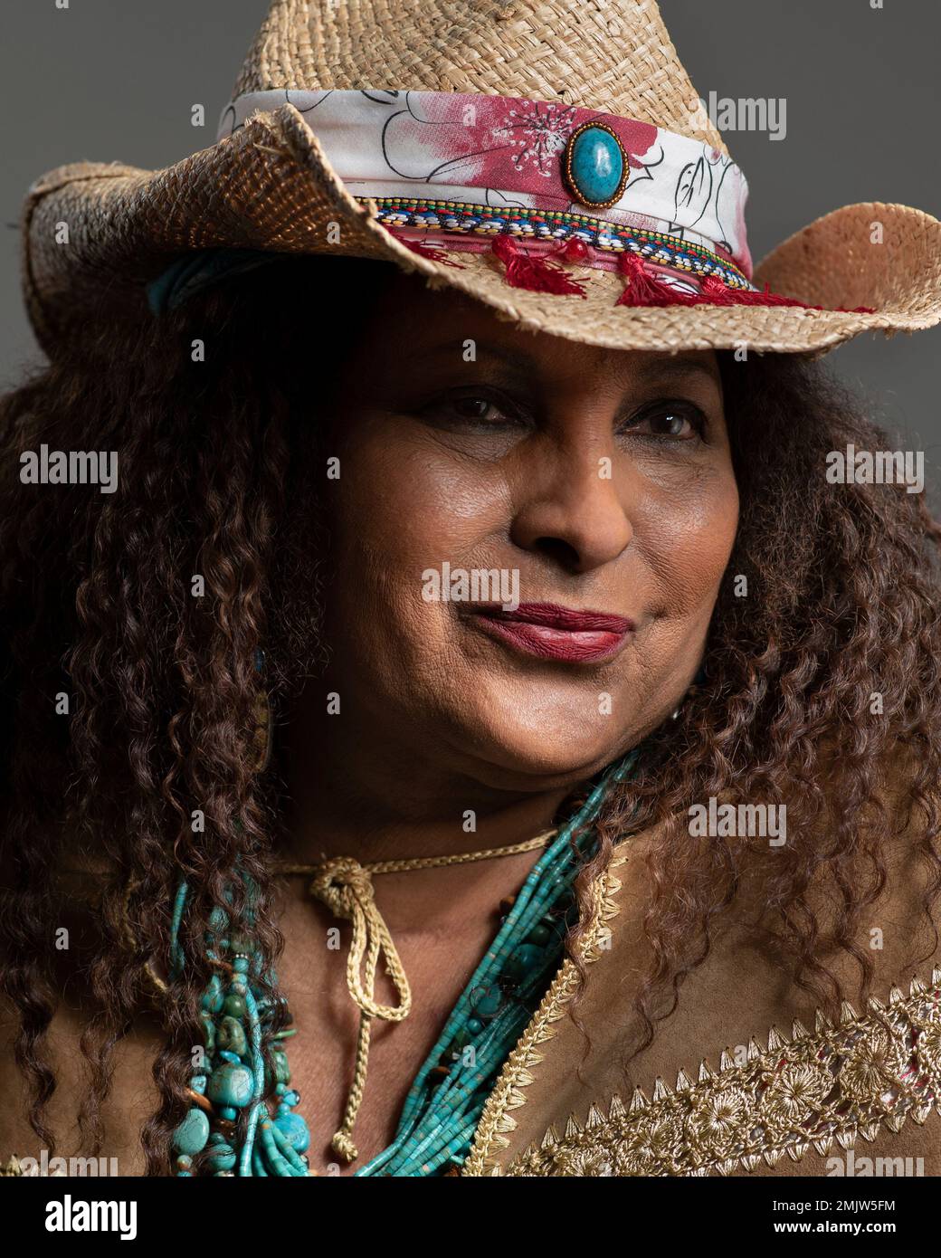 Pam Grier poses for a portrait on Tuesday, May 21, 2019, in New York ...