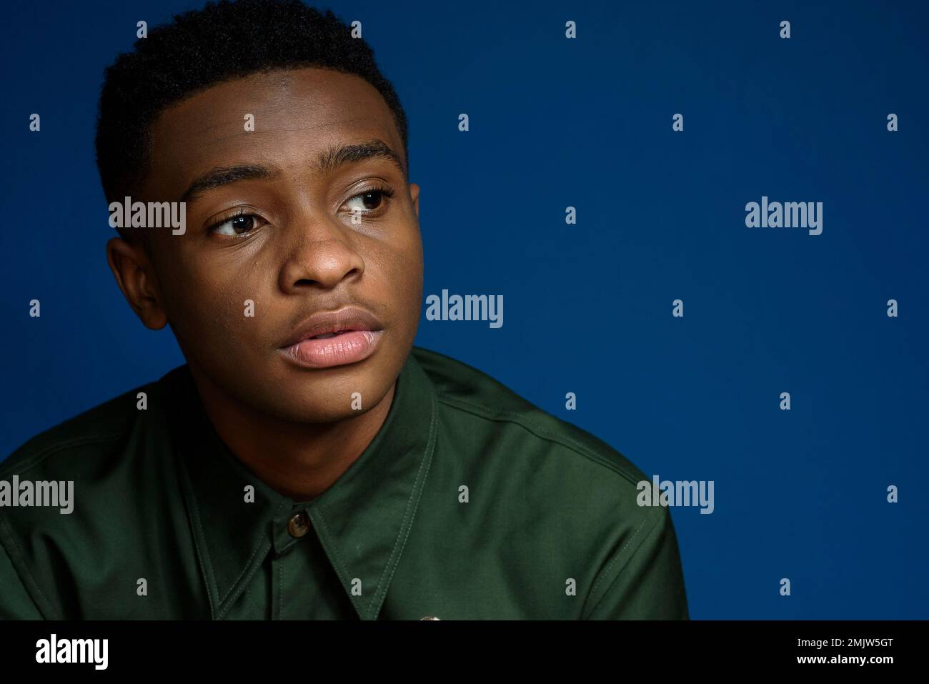 Caleel Harris poses for portraits at the Mandarin Oriental Hotel on May ...