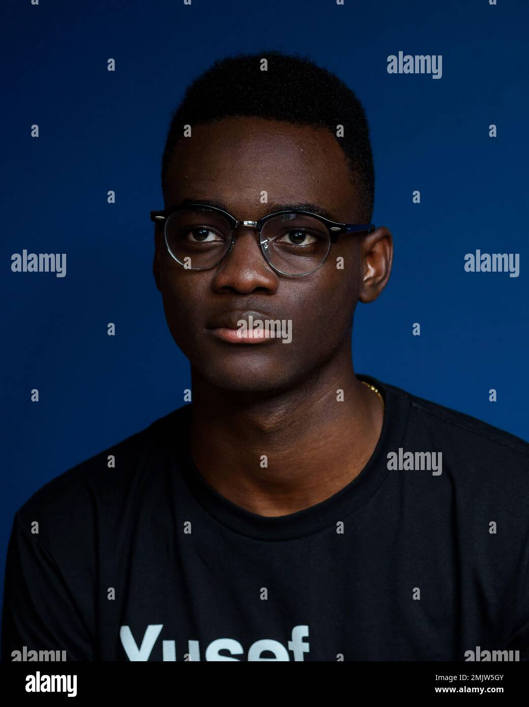 Ethan Herisse poses for portraits at the Mandarin Oriental Hotel on May ...