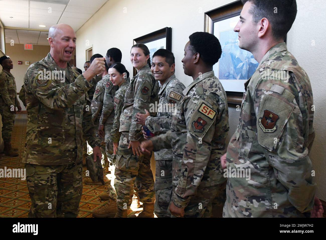 U.S. Air Force Col. William Hunter, 81st Training Wing commander ...