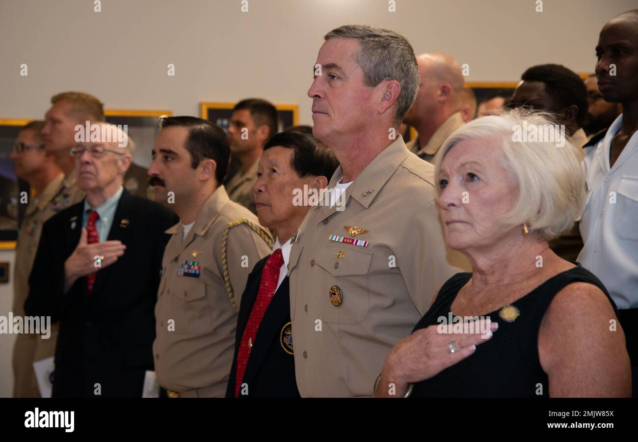 NEWPORT, R.I. (Sept. 1, 2022) Attendees of the Senior Enlisted Academy ...