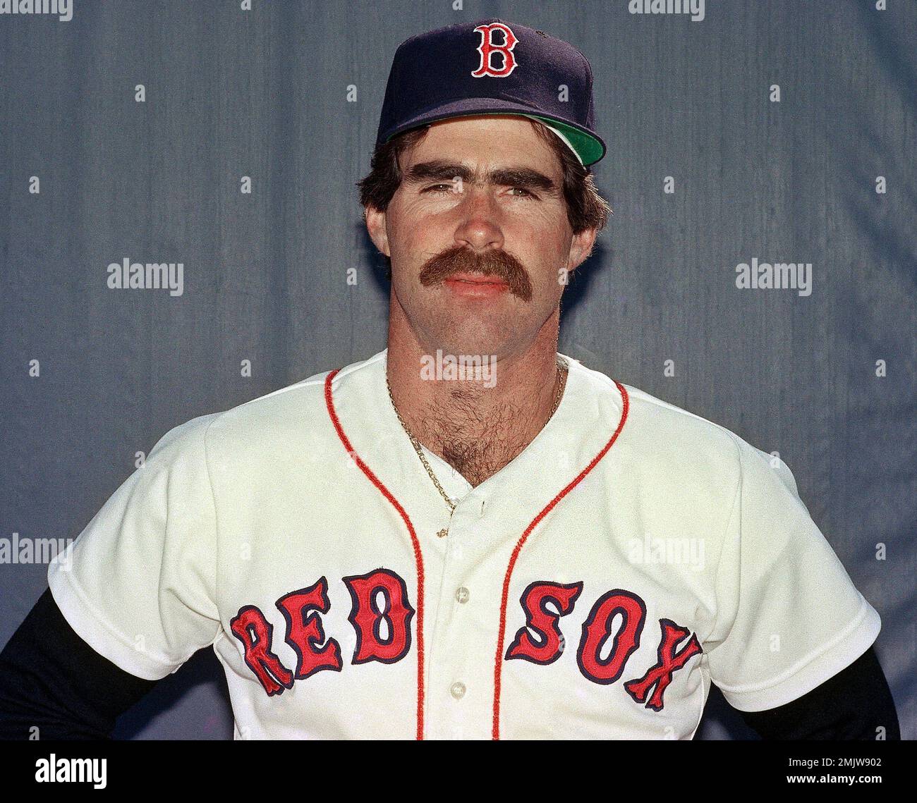 FILE - In this March 1986, file photo, Boston Red Sox first baseman ...
