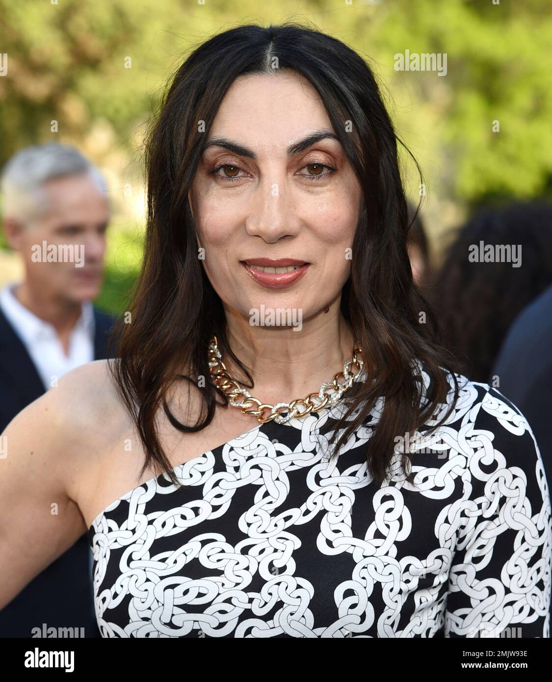 Anh Duong attends the Statue of Liberty Museum opening celebration at ...