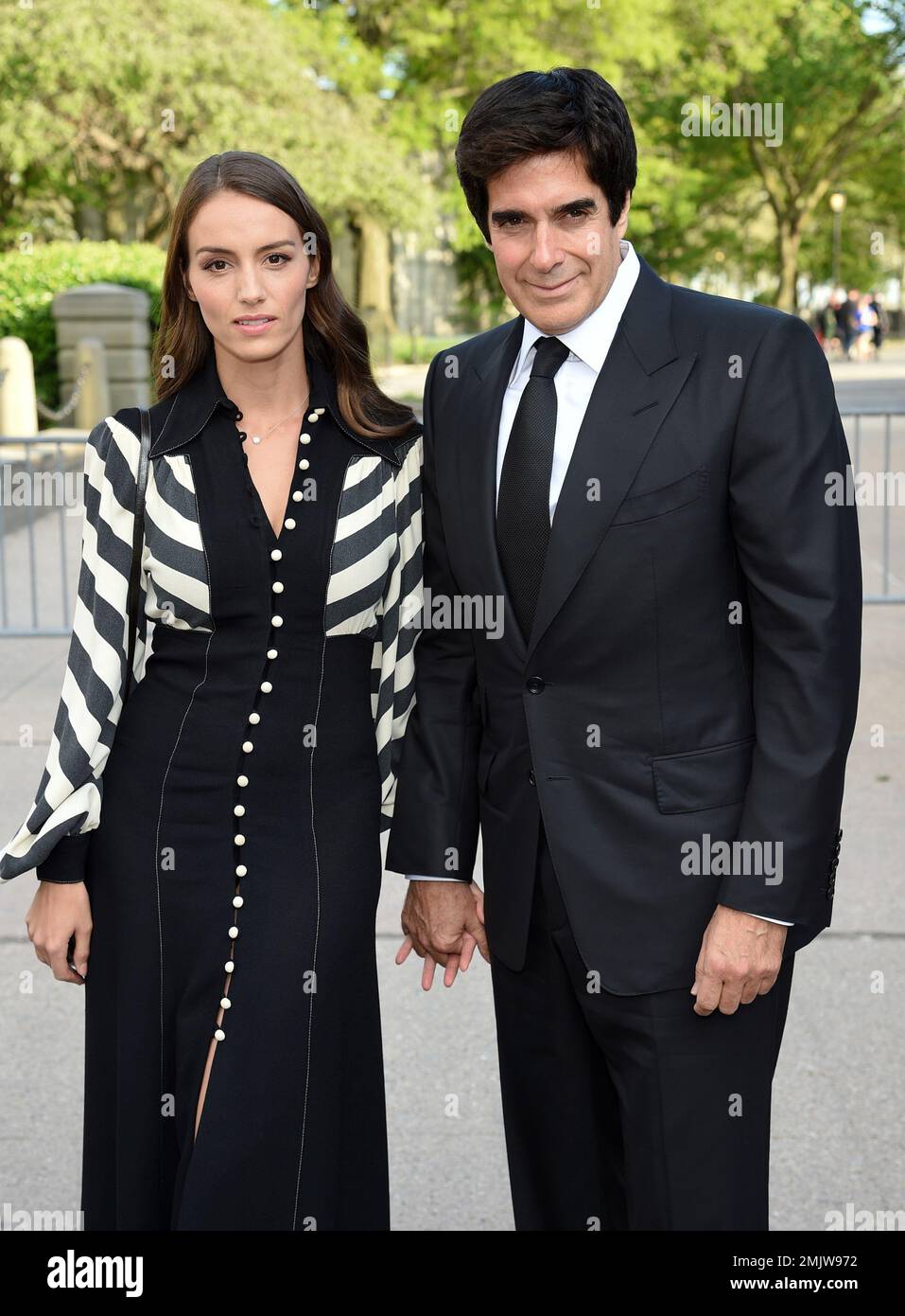 Magician David Copperfield and girlfriend Chloe Gosselin attend the ...