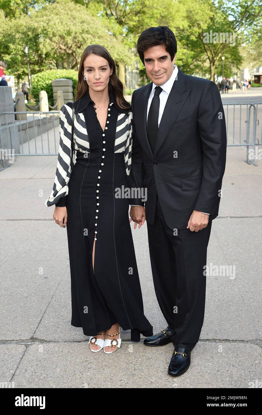 Magician David Copperfield and girlfriend Chloe Gosselin attend the ...