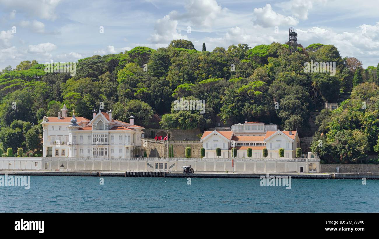 View of the official residence of the president of Turkey, formerly The ...