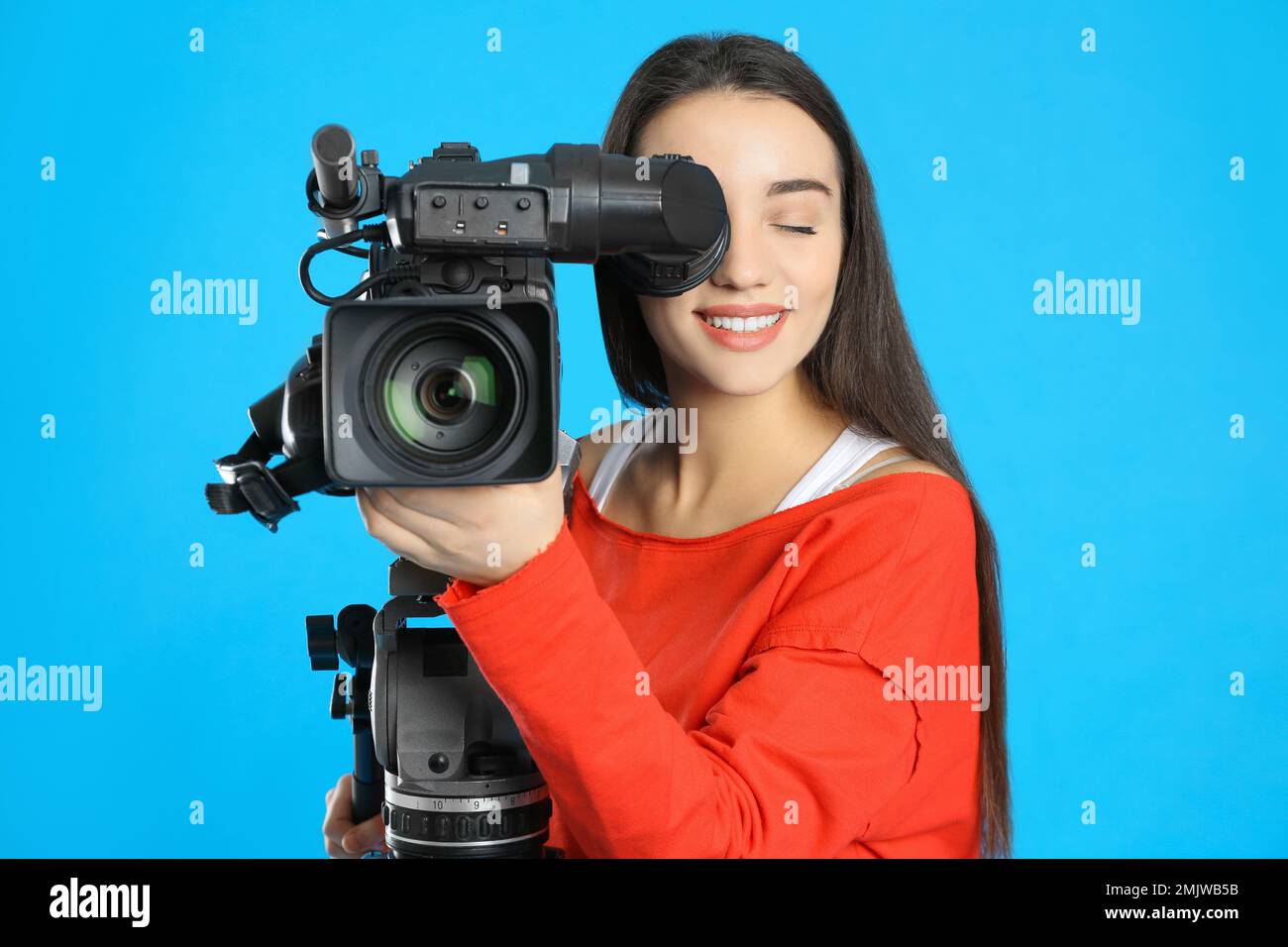 Portrait professional video editor hi-res stock photography and images ...