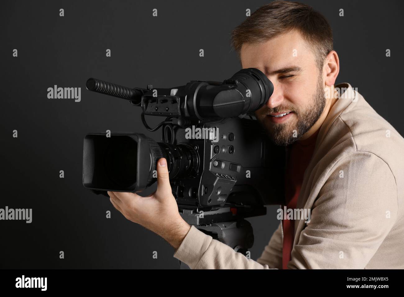 Portrait professional video editor hi-res stock photography and images ...