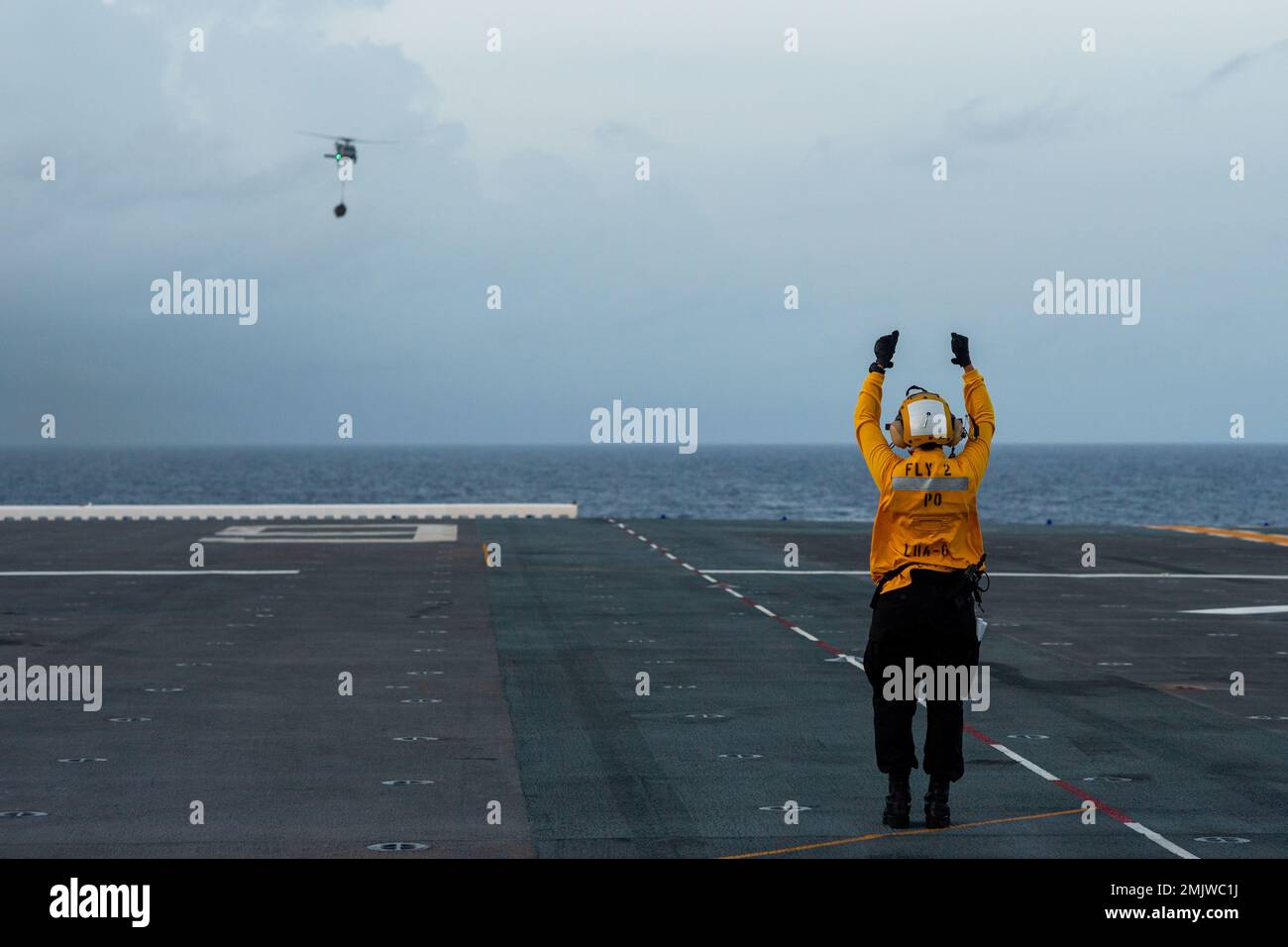 EAST CHINA SEA (Sept. 1, 2022) Aviation Boatswain’s Mate (Handling) 3rd ...