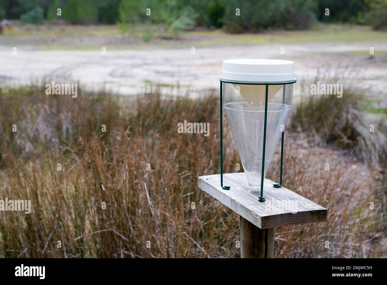 meteorology water meter rain gauge Stock Photo - Alamy