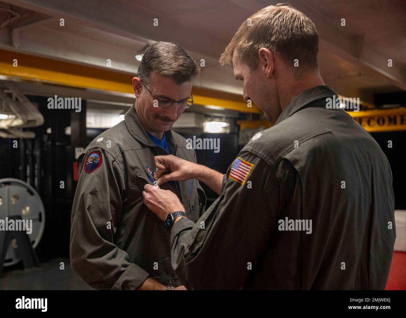 220901-N-YD731-2056 ADRIATIC SEA (Sep. 1, 2022) Cmdr. Thomas Van Hoozer ...