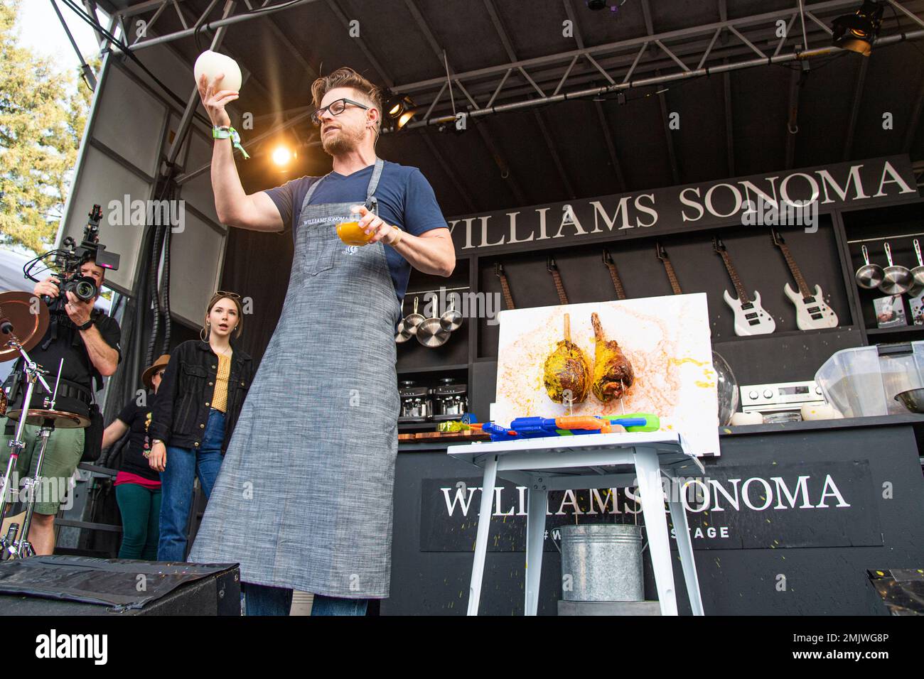 Richard Blais seen at the BottleRock Napa Valley Music Festival at Napa ...