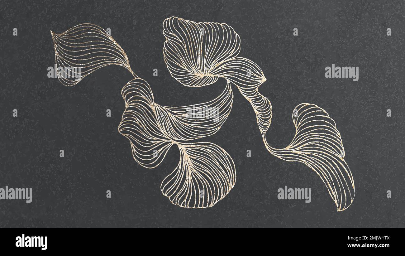 Shiny swirly abstract art wallpaper vector Stock Vector Image & Art - Alamy