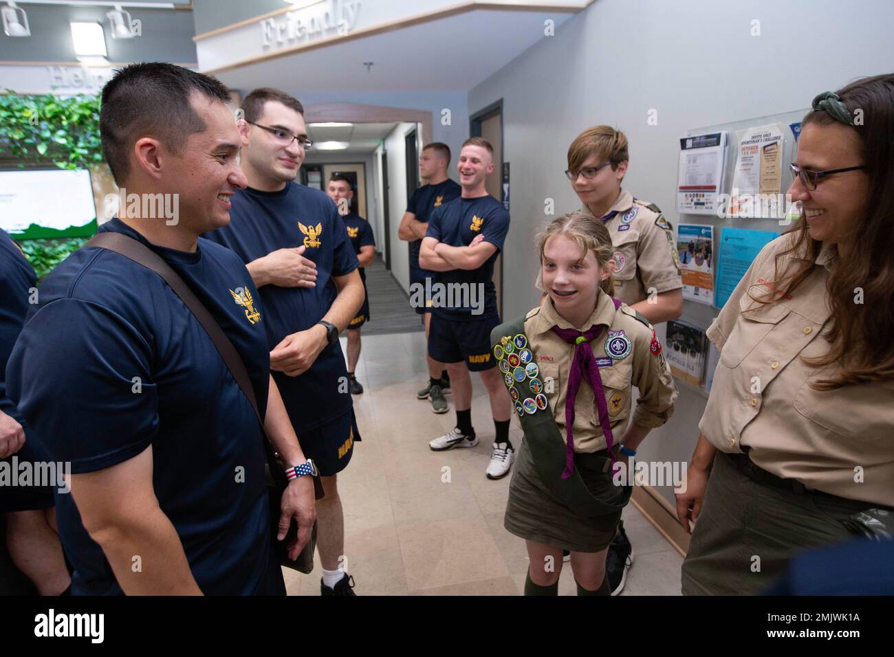 Lt. Ian Loomis, from Ottumwa, Iowa, assigned to USS Gerald R. Ford's (CVN 78) air department ...