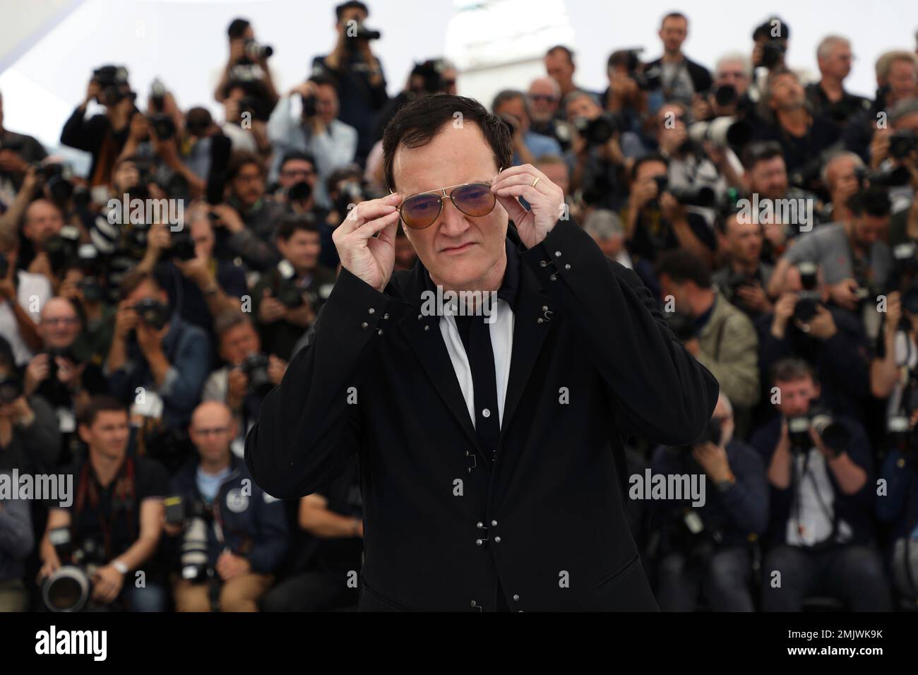 In this Wednesday, May 22, 2019 photo, director Quentin Tarantino poses ...
