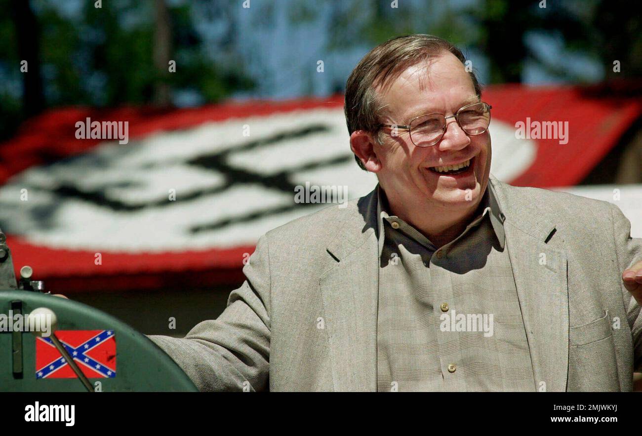 FILE - In this May 22, 2001, file photo, Norm Gissel smiles as he talks ...