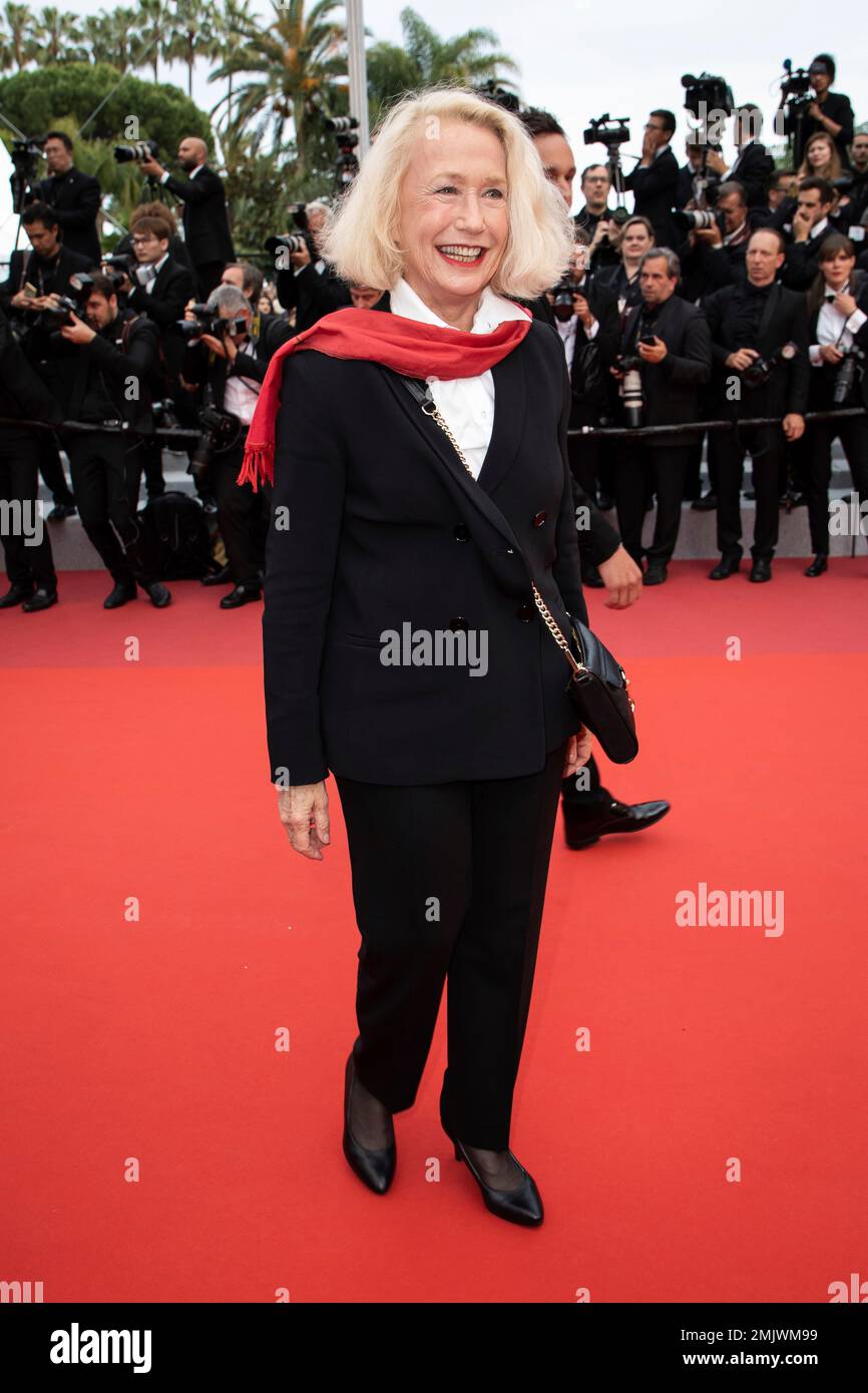 Brigitte Fossey poses for photographers upon arrival at the premiere of ...