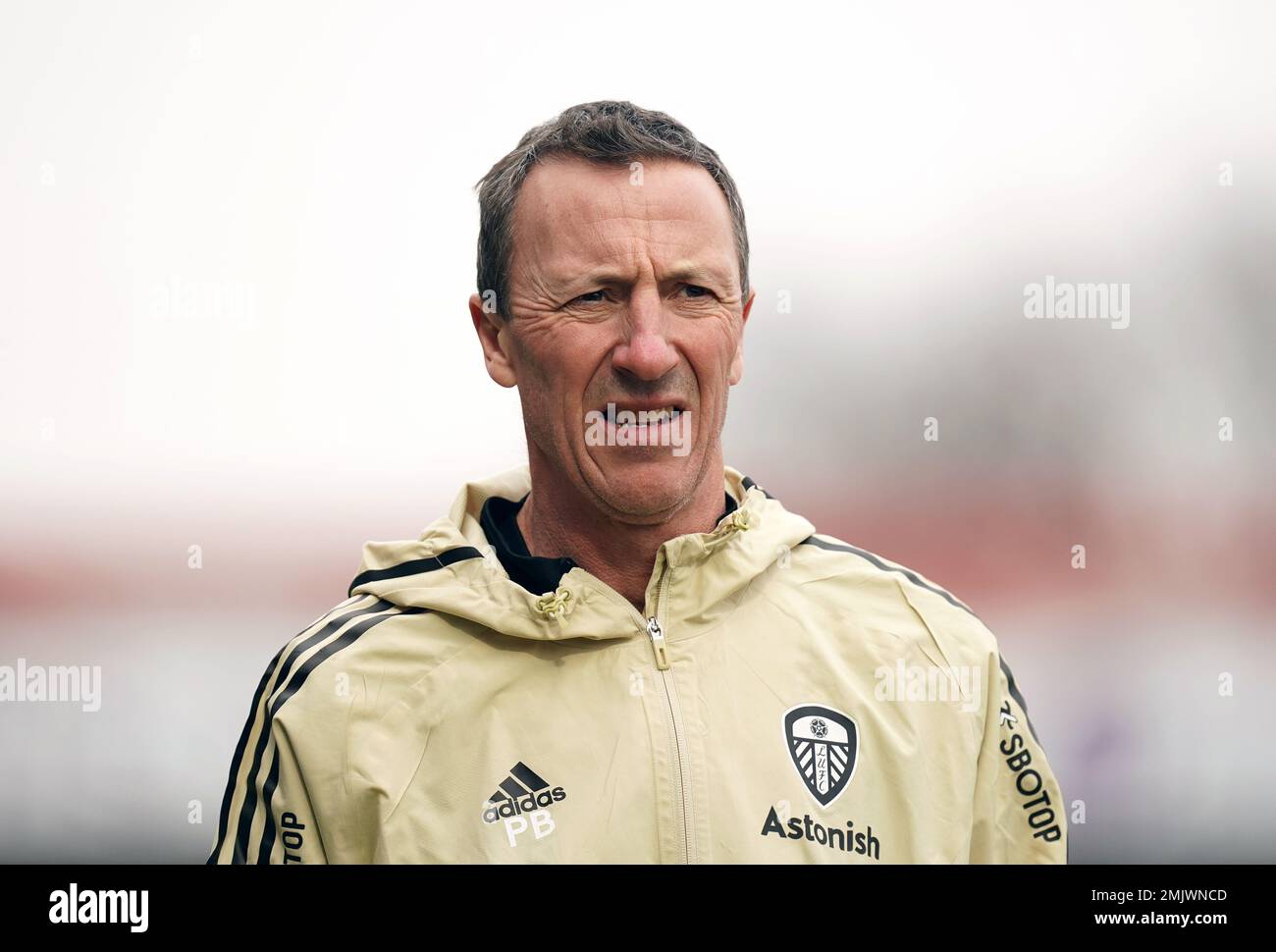 Leeds United fitness coach Pierre Barrieu before the Emirates FA Cup ...