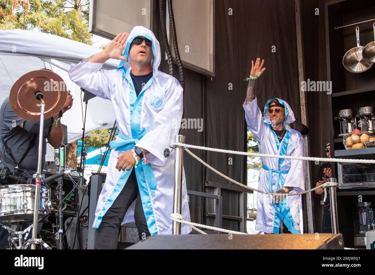 Bryan Voltaggio, left, and Michael Voltaggio are seen at the Bottle ...