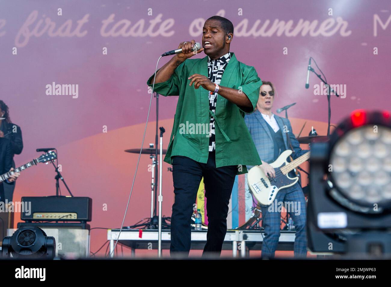 Ty Taylor of Vintage Trouble performs at the Bottle Rock Napa Valley ...