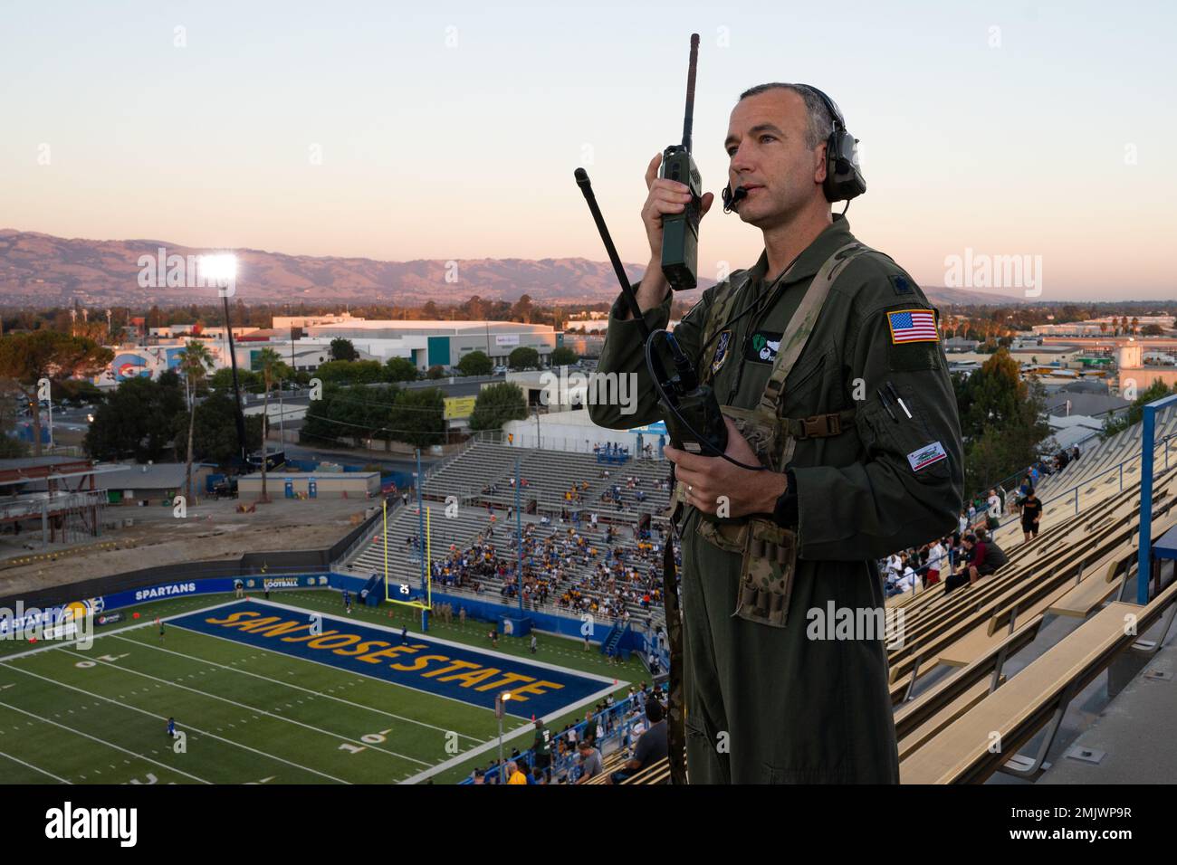 U.S. Air Force Lt. Col. Rudolph Taute, commander of the 129th Rescue ...