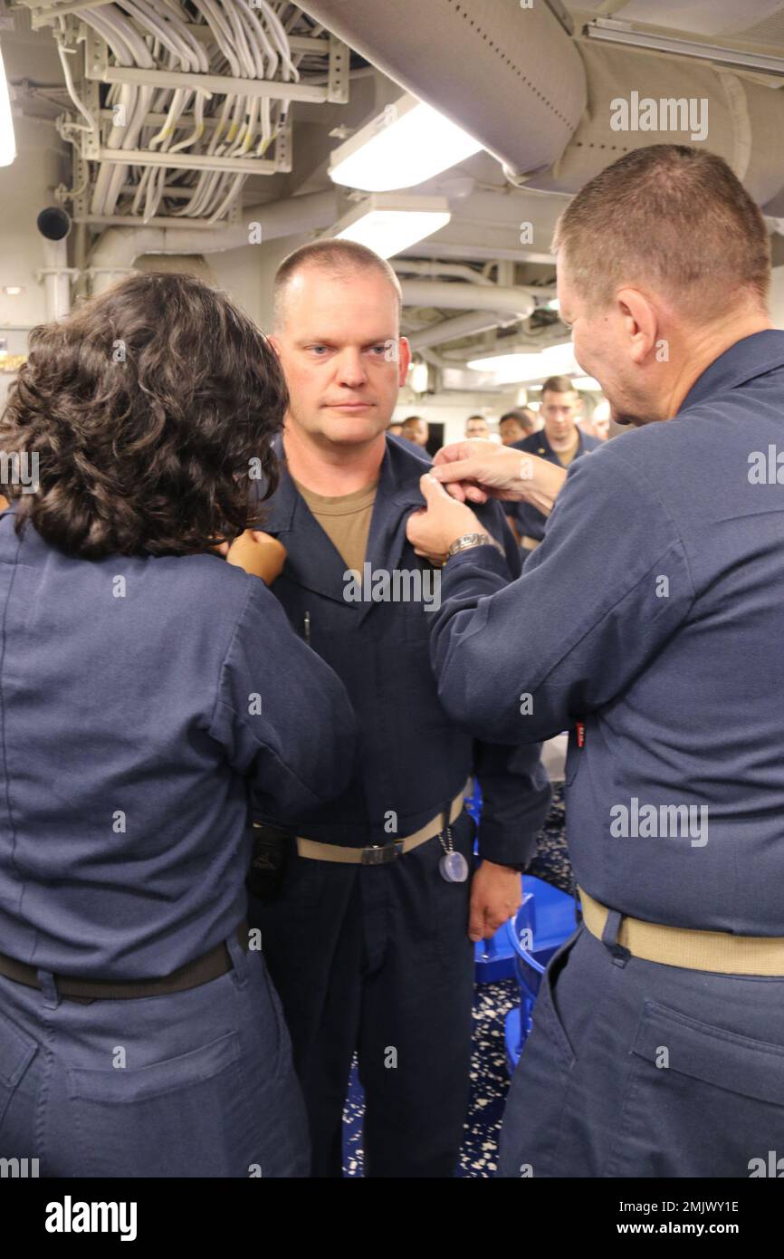 220901-N-SP805-0010 MEDITERRANEAN SEA (September 1, 2022) Rear Adm ...