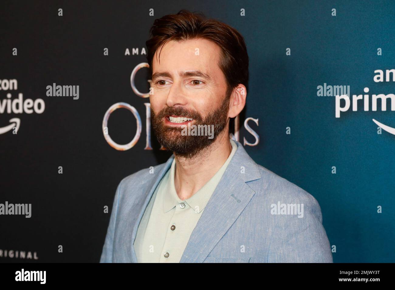 David Tennant attends the premiere of Amazon Prime Video's "Good Omens ...