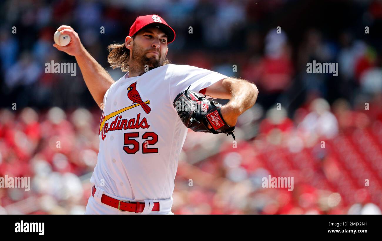 St. Louis Cardinals starting pitcher Michael Wacha during the first ...