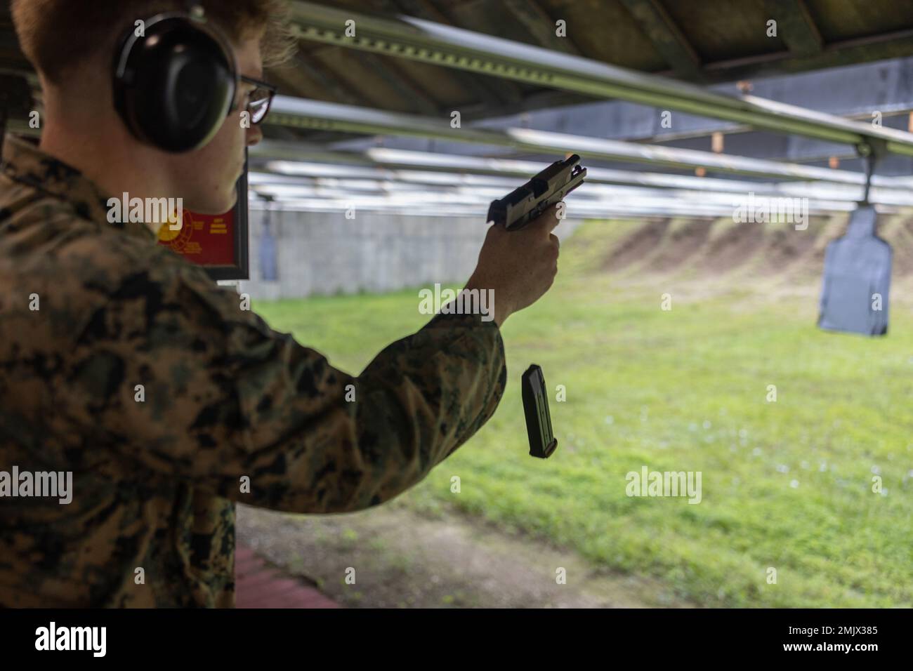 U.S. Marine Corps Lance Cpl. Christian Cutter, combat videographer ...