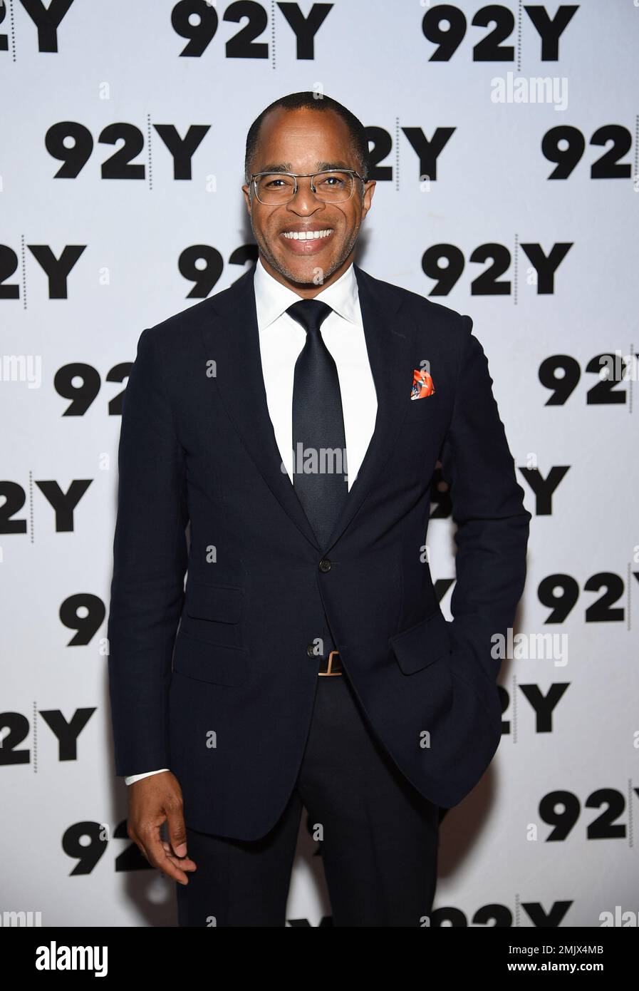 Journalist Jonathan Capehart poses backstage before an appearance at ...